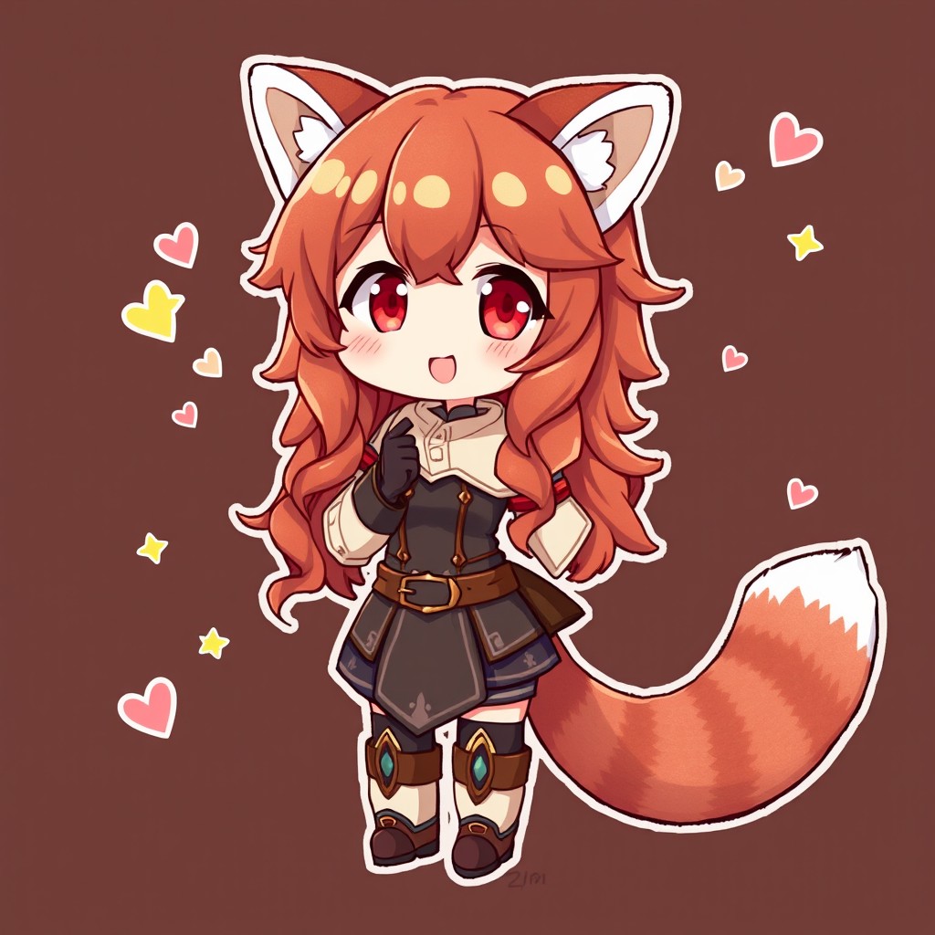 Chibi Raphtalia Illustration - Adorable Anime Art