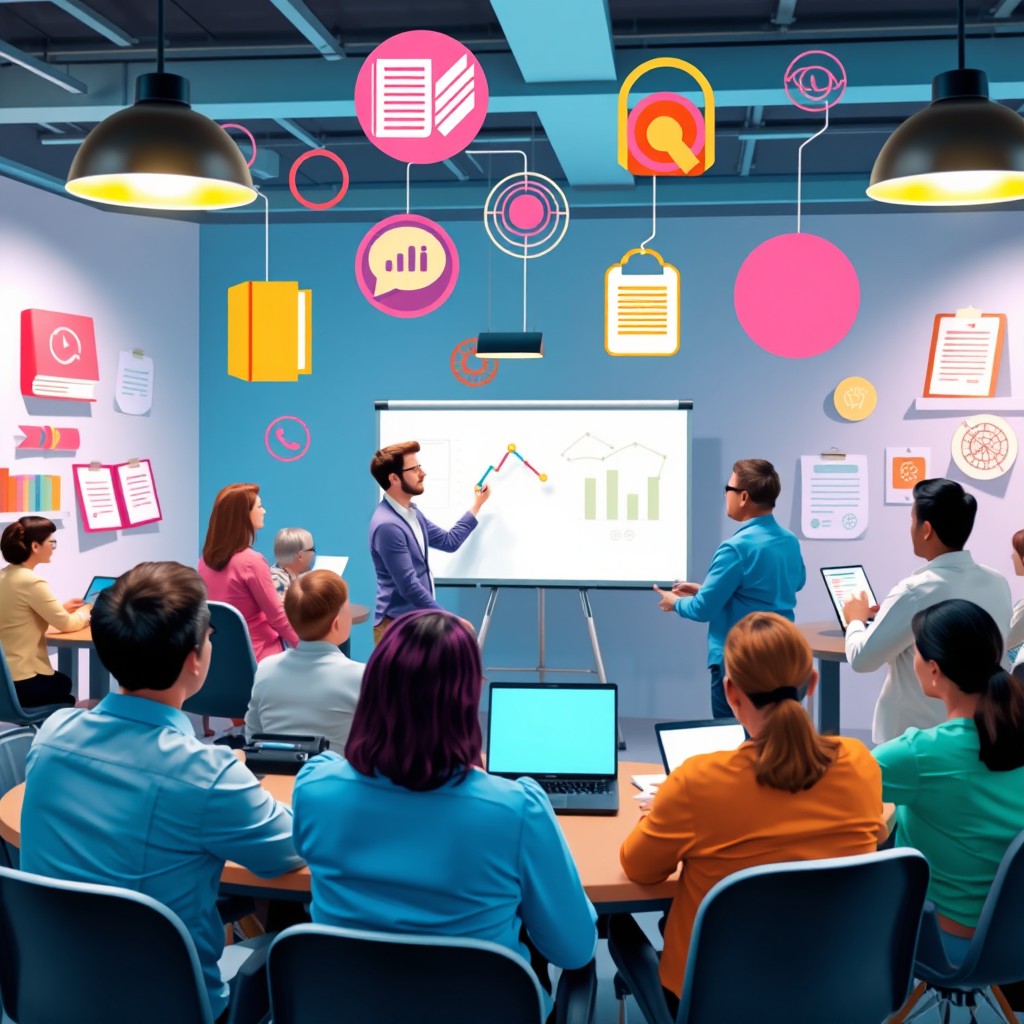 Engaging Learning Workshops: A Vibrant Scene of Knowledge Sharing