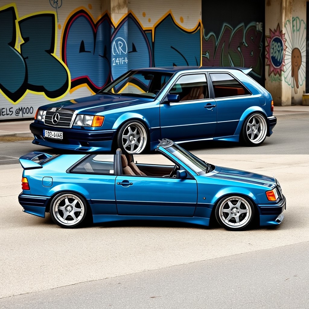 Retro-Style Mercedes-Benz A140: A Stunning Blend of Classic and Modern ...