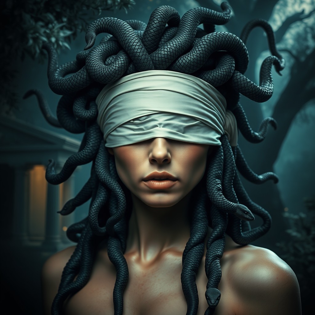 Mystical Medusa: A Captivating AI-Generated Artwork
