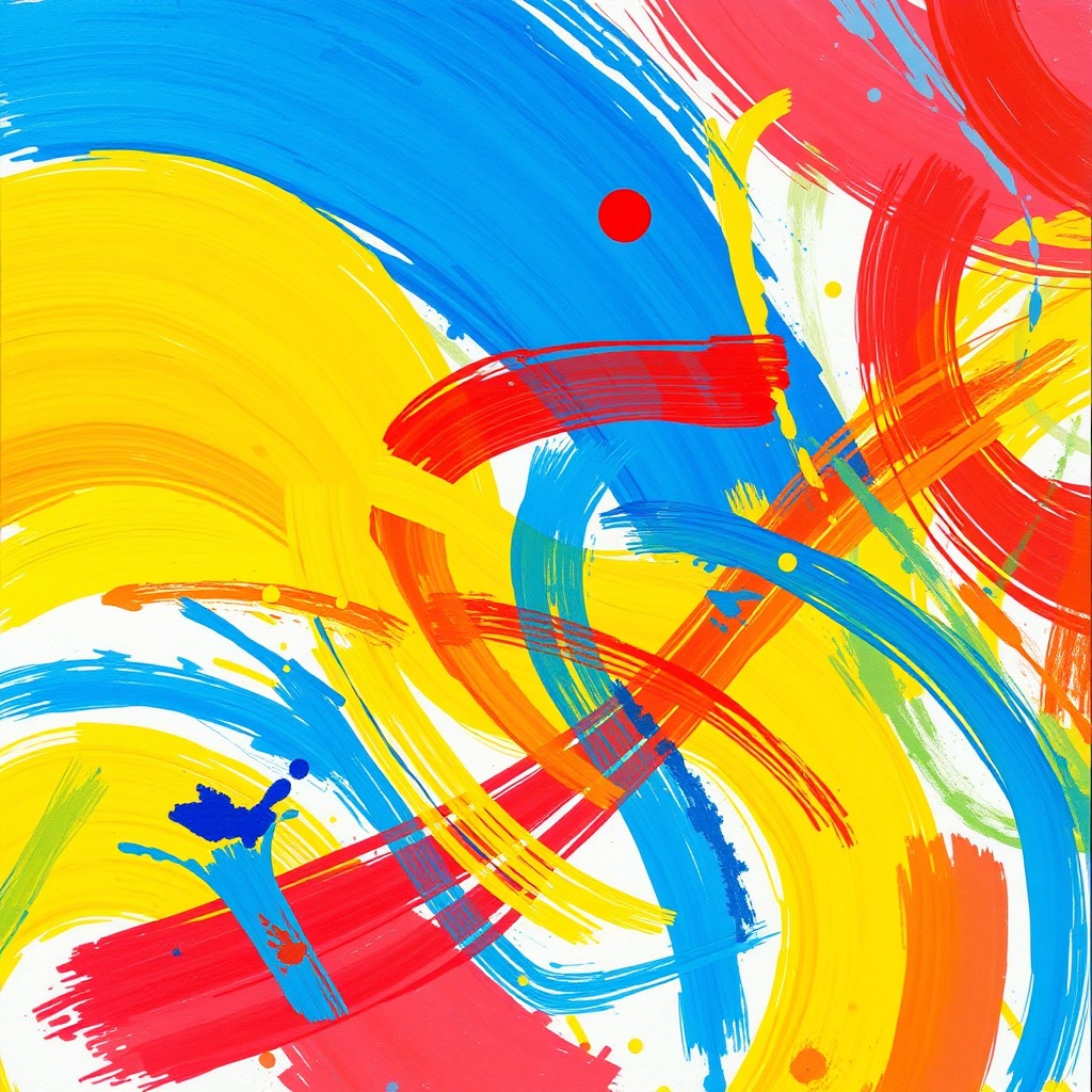 Vibrant Abstract Art: A Dance of Creativity and Inspiration