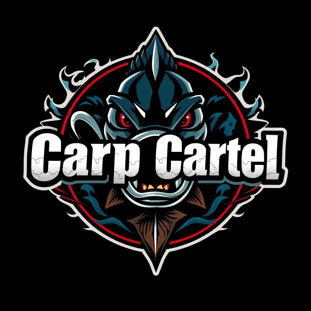 Striking Logo Design for a Fictional Carp Cartel