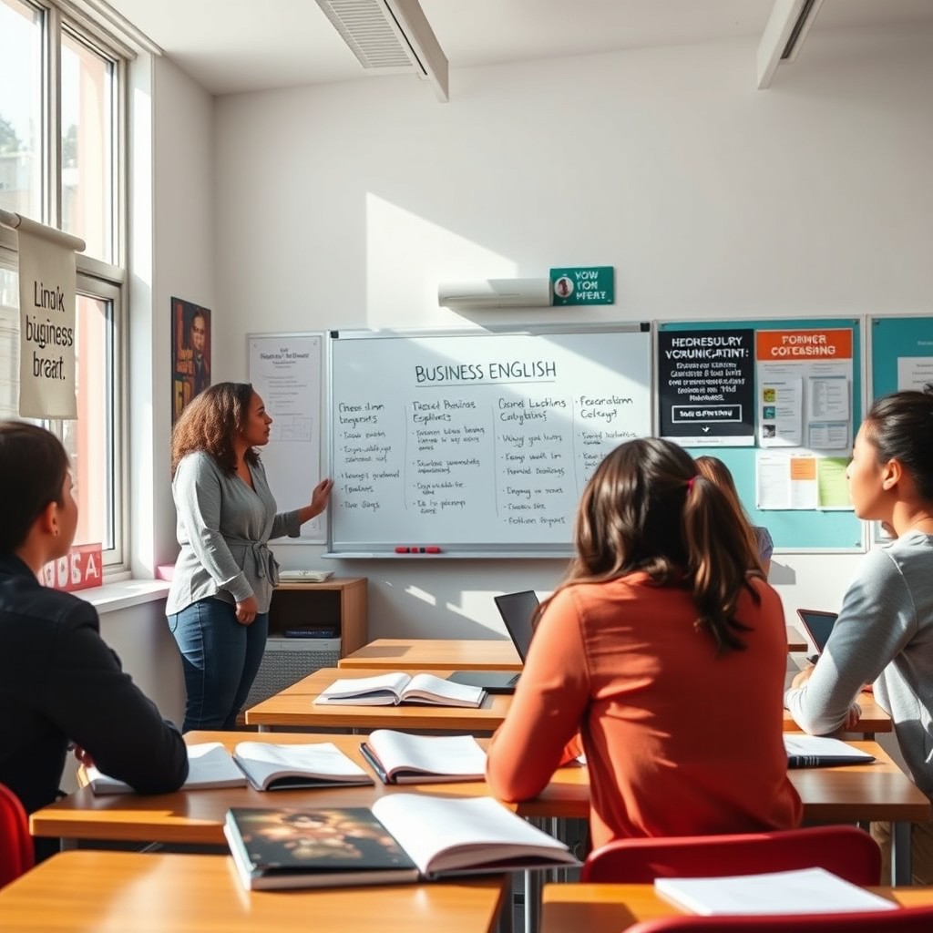 Engaging Business English Classroom: A Vibrant Learning Experience