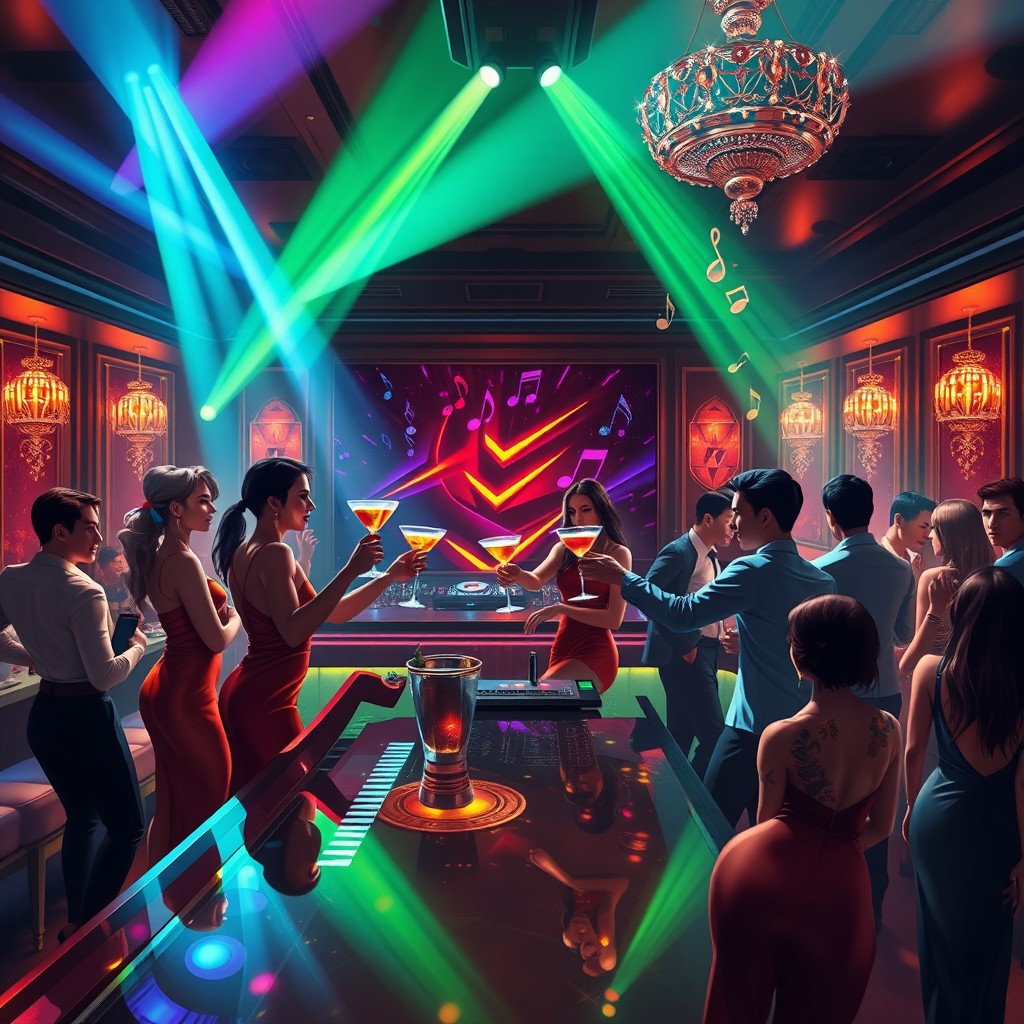 Glamorous Nightlife: Captivating Club Scene & Celebrations