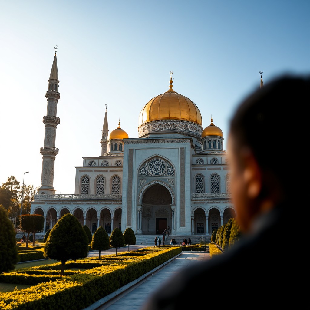 Stunning Mosque Profile Picture: A Blend of Elegance and Spirituality