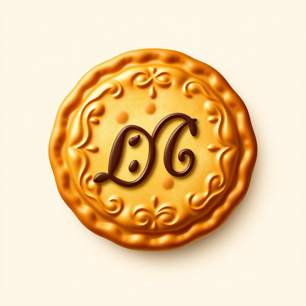 Elegant Biscuit Logo Design | Indulge in Delicious Branding