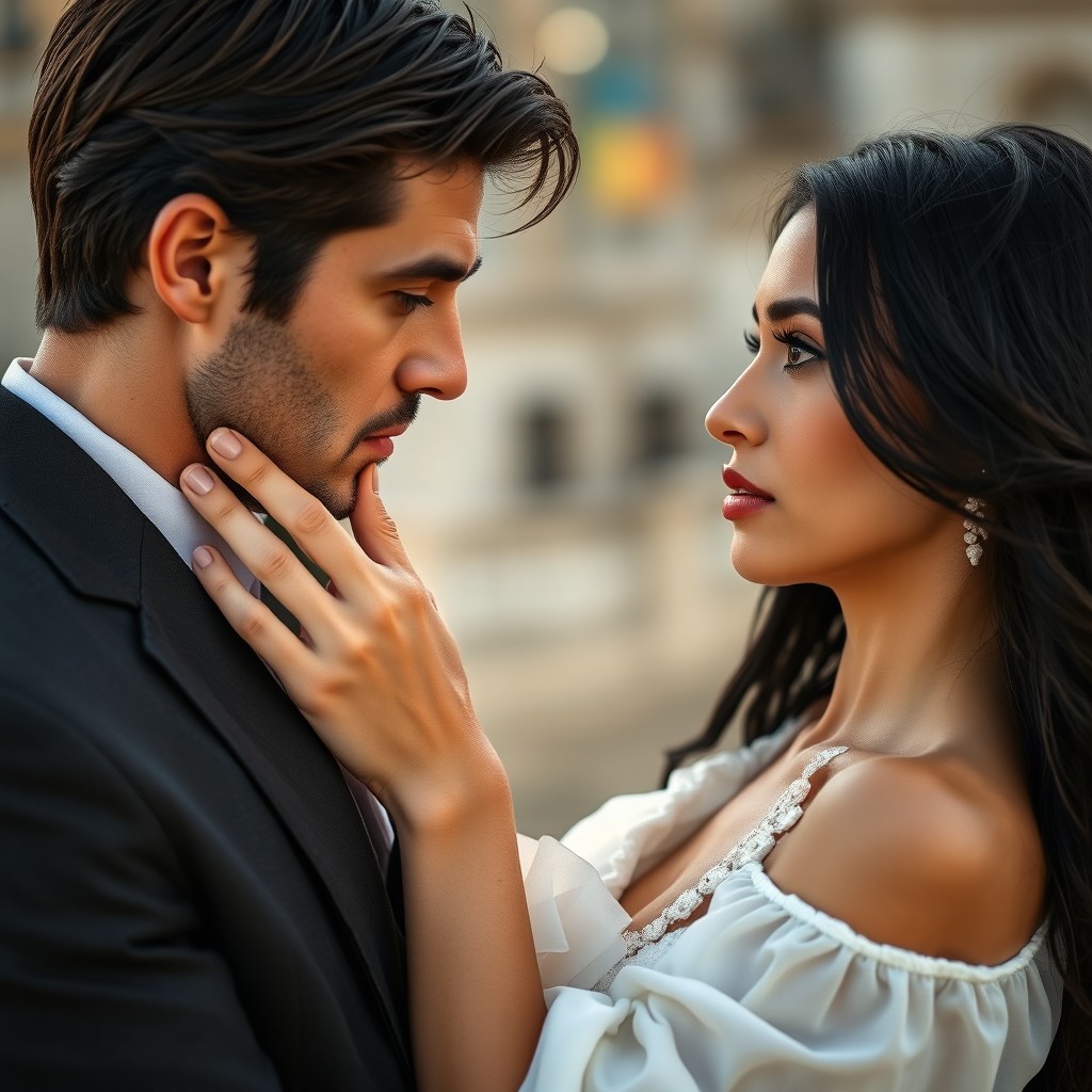 Dramatic Emotional Tension: A Scene of Love and Longing