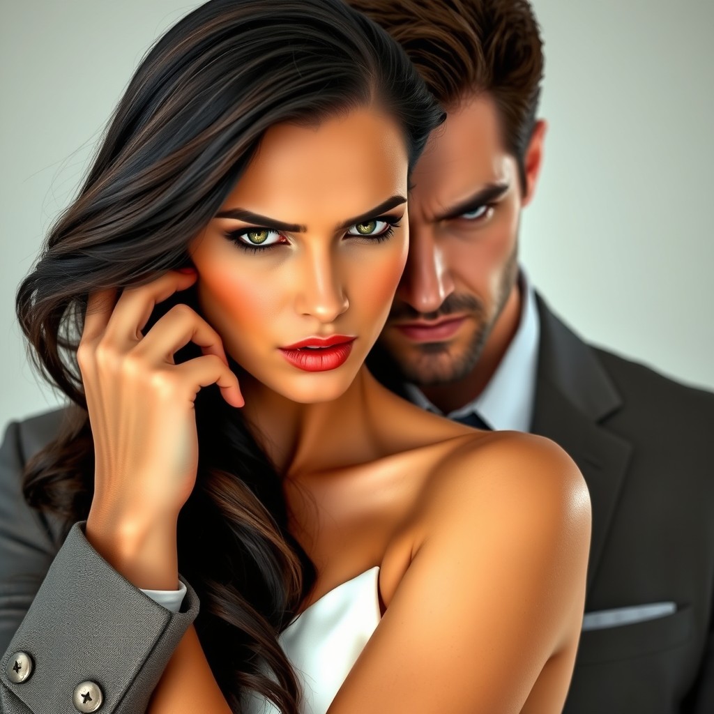 Intense Encounter: A Striking Moment Between Two Souls