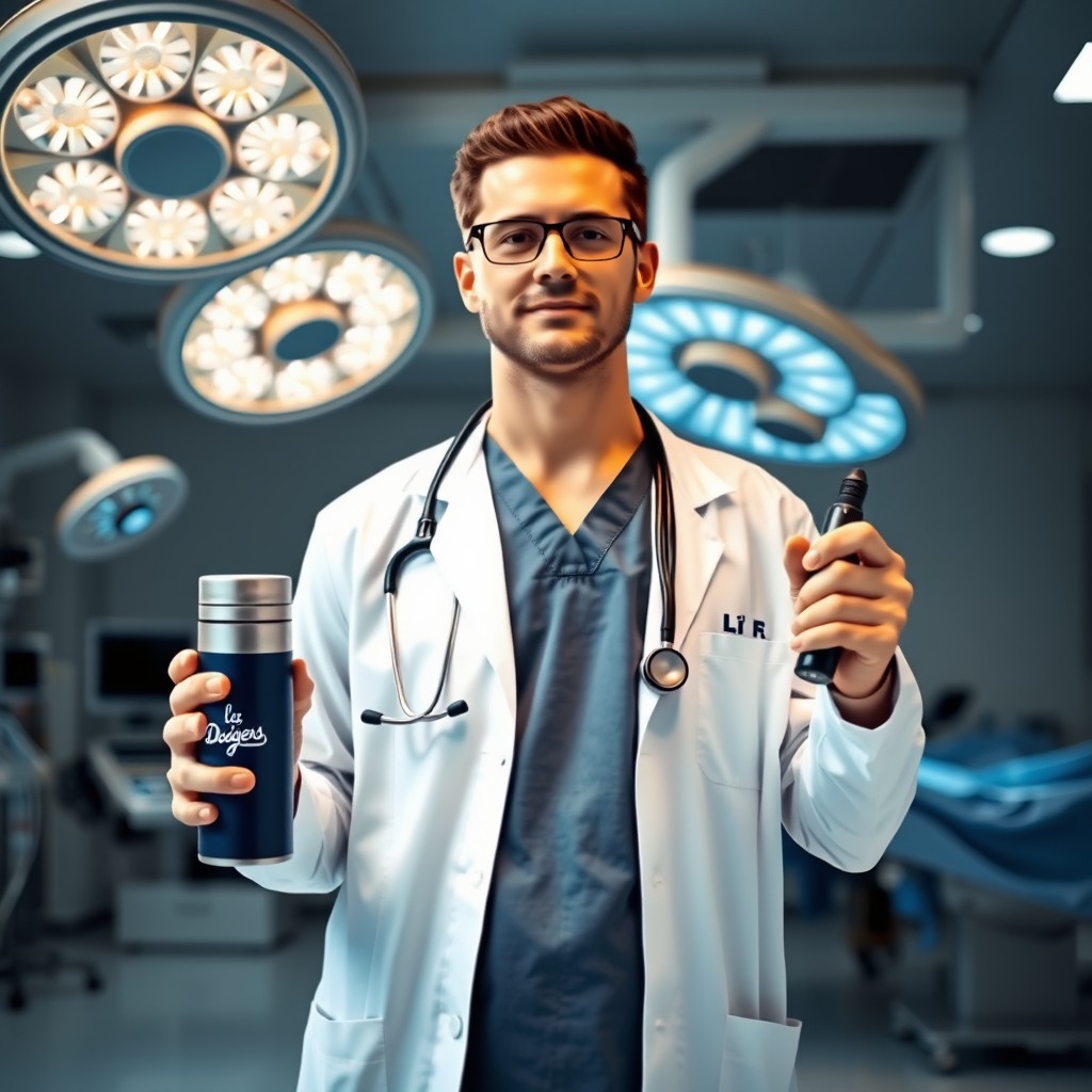 Expert Medical Doctor in a State-of-the-Art Operating Room