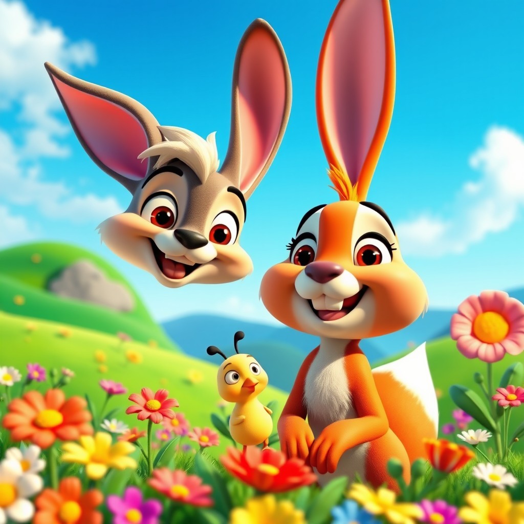 Enchanting 3D Animated Adventure in Pixar-Style