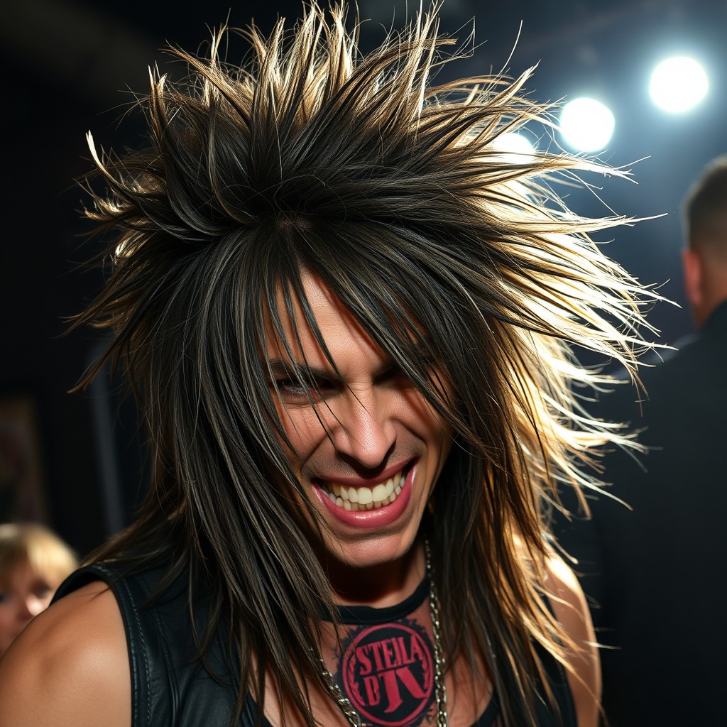 Rebel Soul: Captivating Portrait of a Metalhead