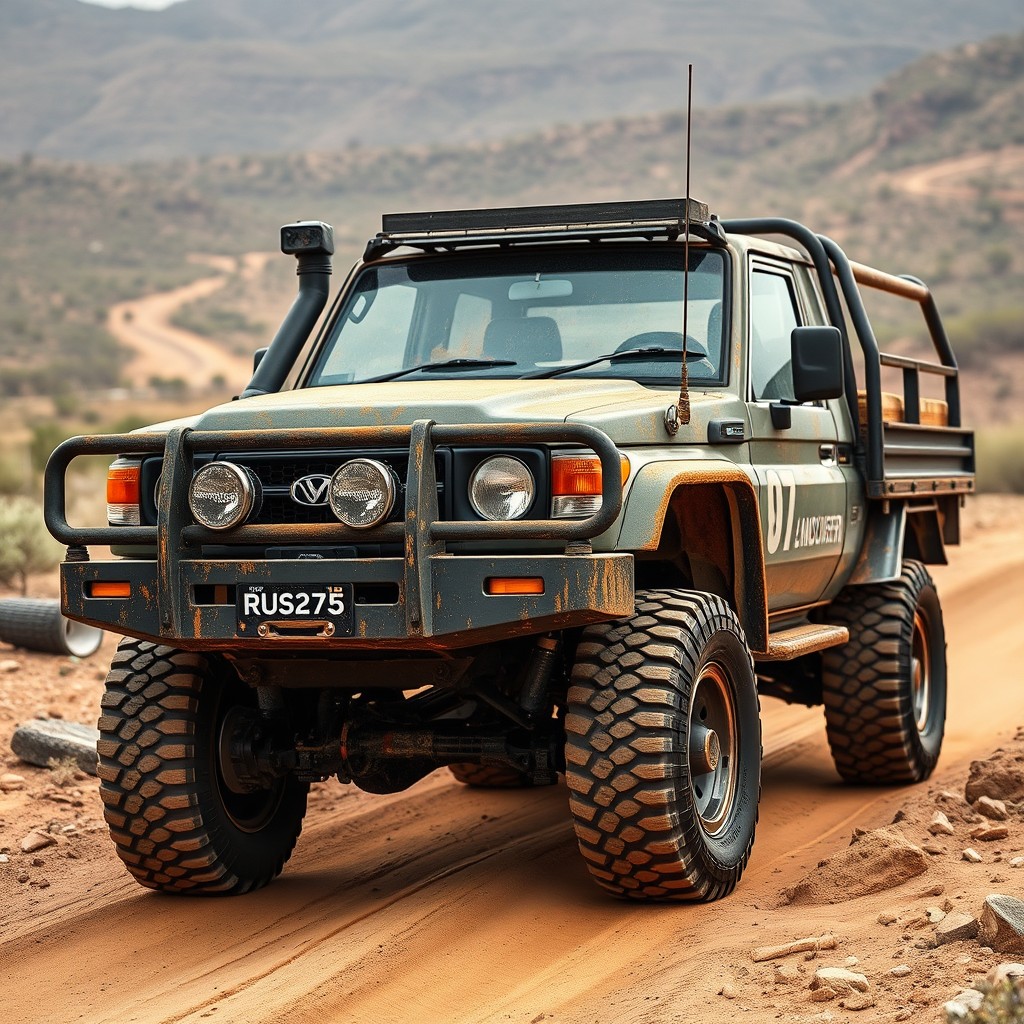 Modified 2023 79 Series Landcruiser: Rugged Off-Road Beast
