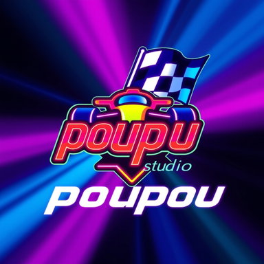 A vibrant and eye-catching logo design for a Twitch channel named ...