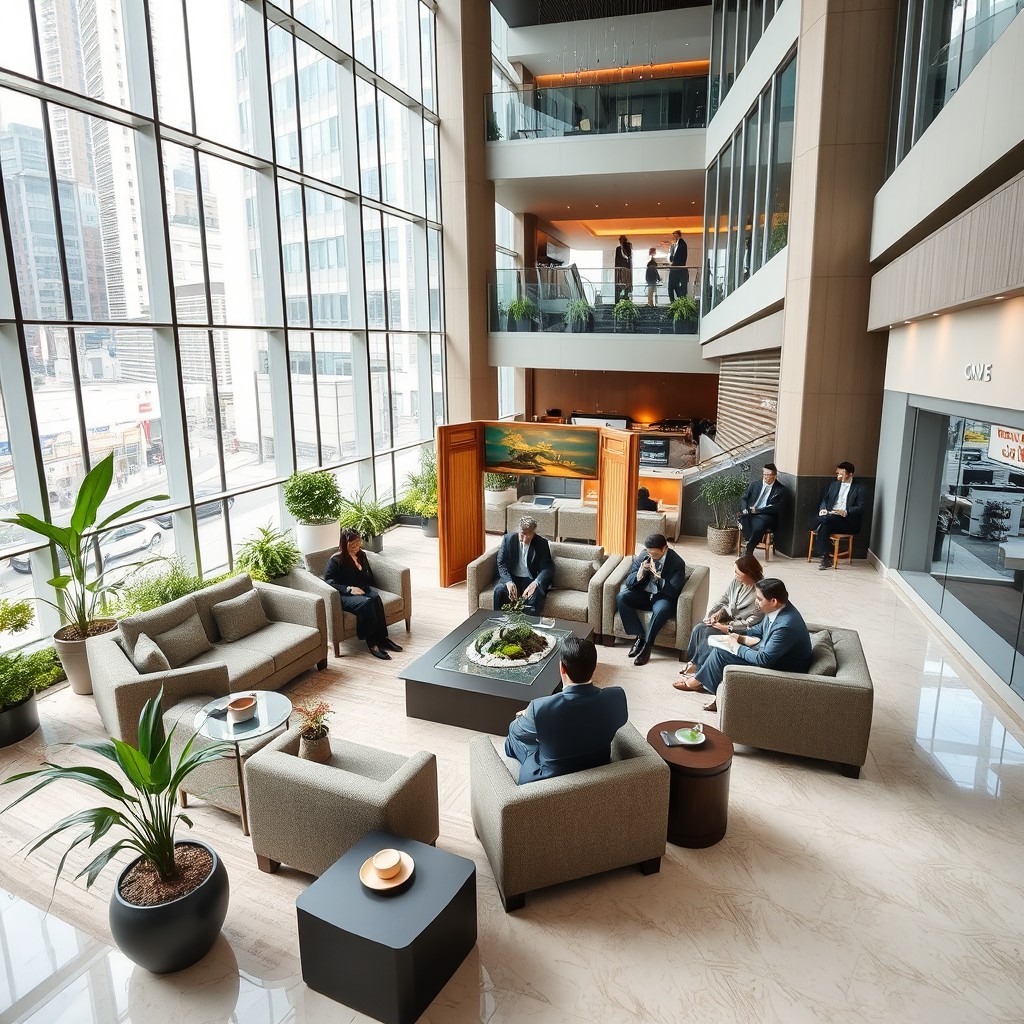 Sophisticated Hotel Lobby Design for Business Meetings | Idyllic Ideas