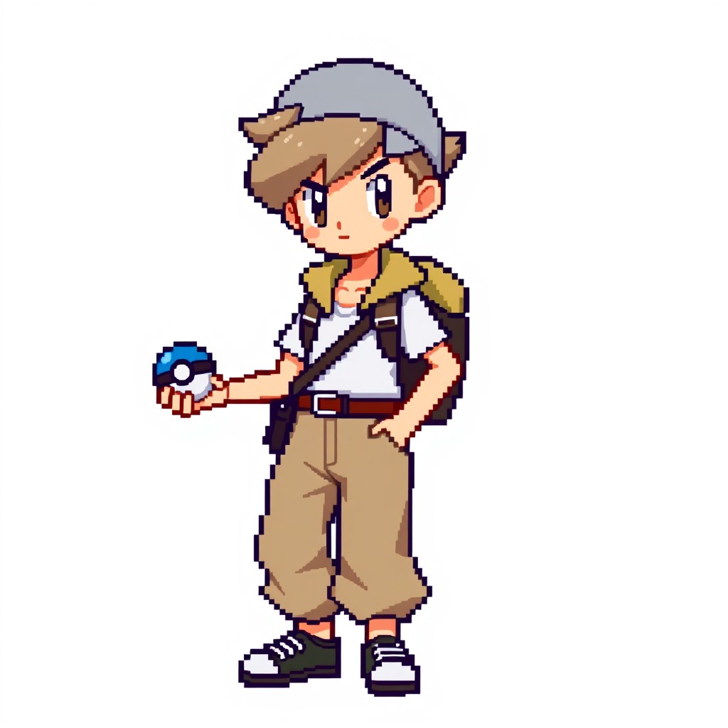 Explore Unique Pixel Art Characters for Pokémon Games