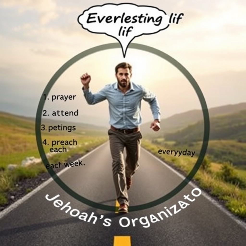 Determined Journey to Everlasting Life: A Visualization of Jehovah's ...