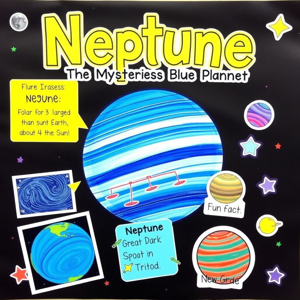 Neptune: The Mysterious Blue Planet - Fun 2nd Grade Science Project