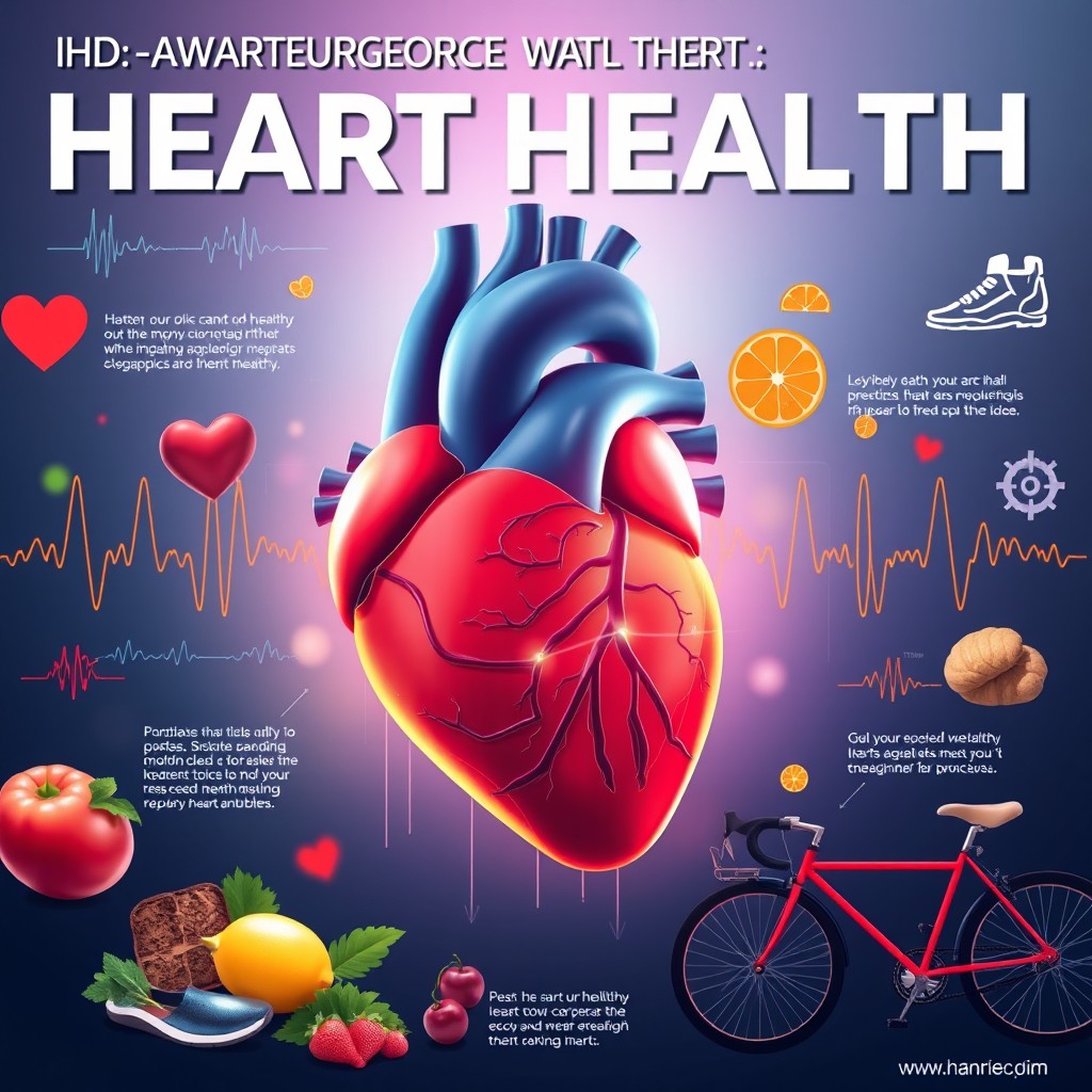 Promoting Heart Health and Lifestyle: A Visual Guide