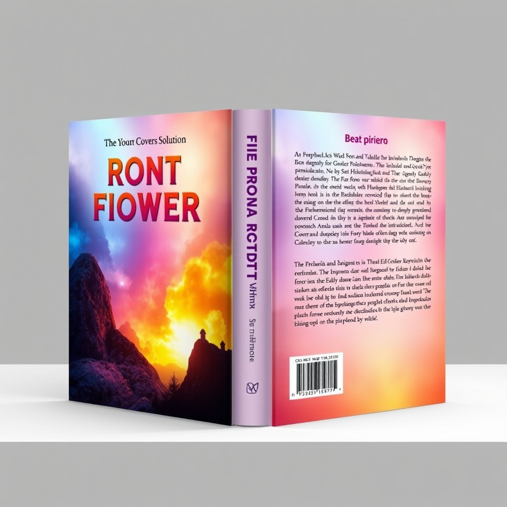 Stunning Book Cover Design: Front, Spine, and Back Integration