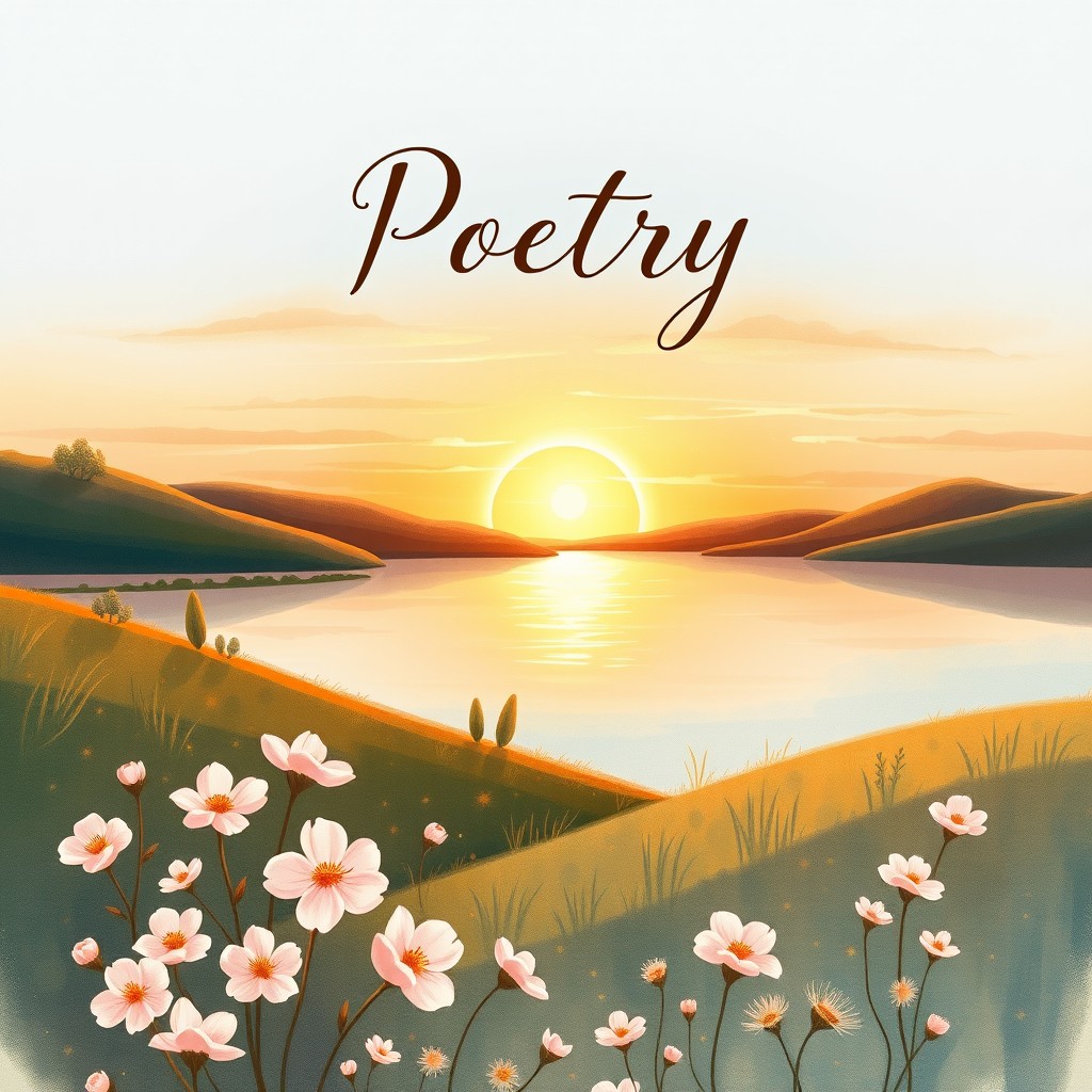 Enchanting Poetry Collection Book Cover Design | Idyllic