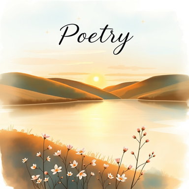 Enchanting Poetry Collection Book Cover Design | Idyllic