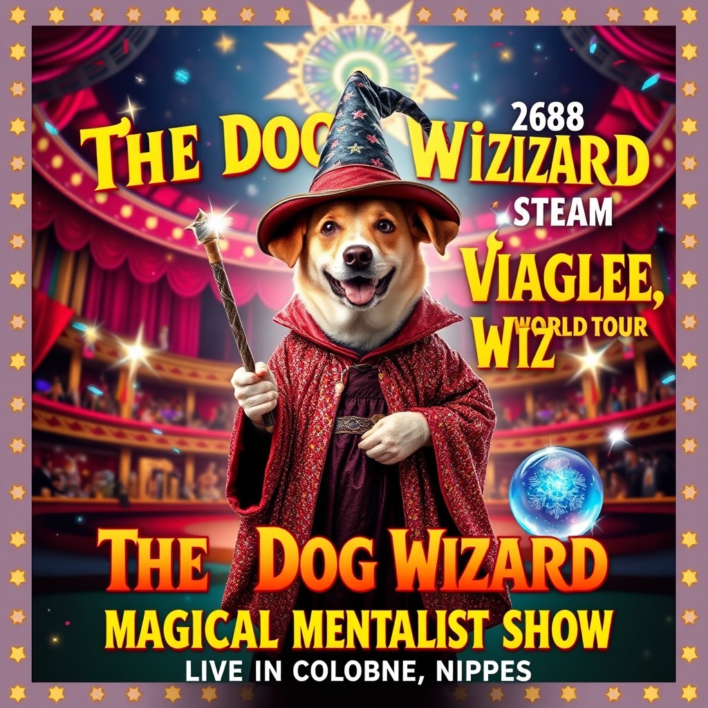 The Dog Wizard: A Magical Circus Adventure Awaits!
