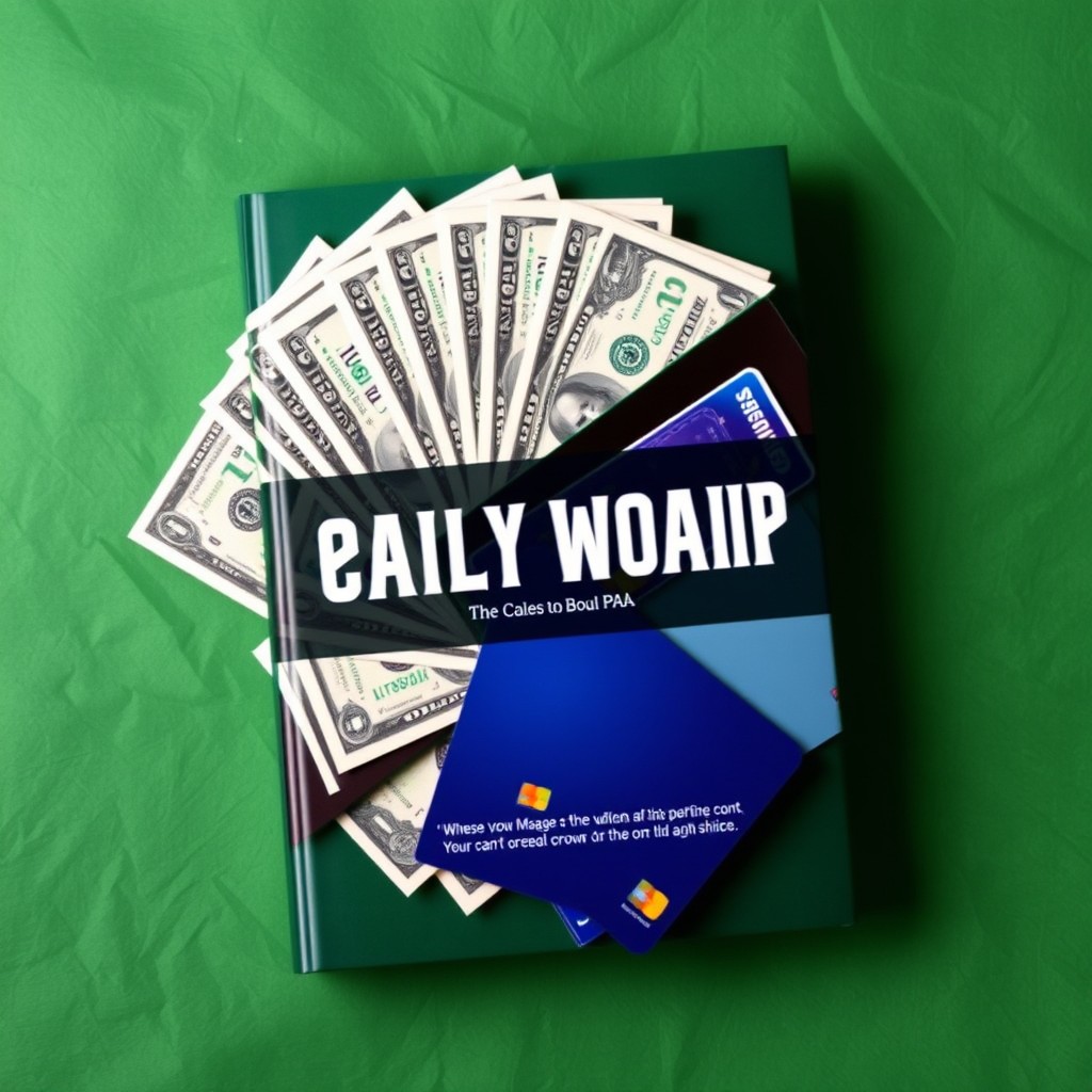 Striking Book Cover Design Focusing on Wealth and Finance
