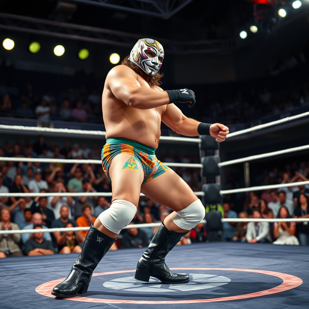 Thrilling Moments of Professional Wrestling: A Dynamic Match Unfolds