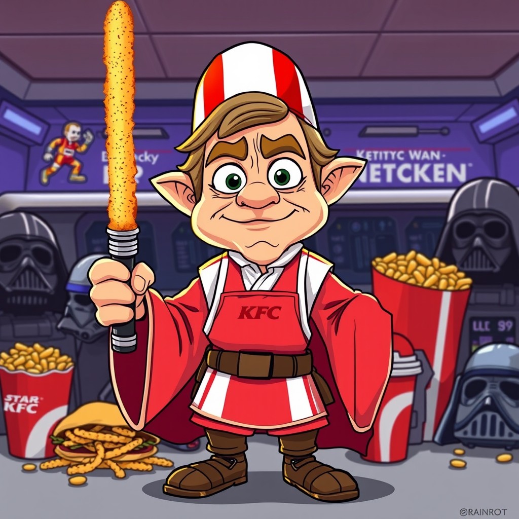 Obi Wan Kentacky: A Hilarious Star Wars and Fast Food Mash-Up