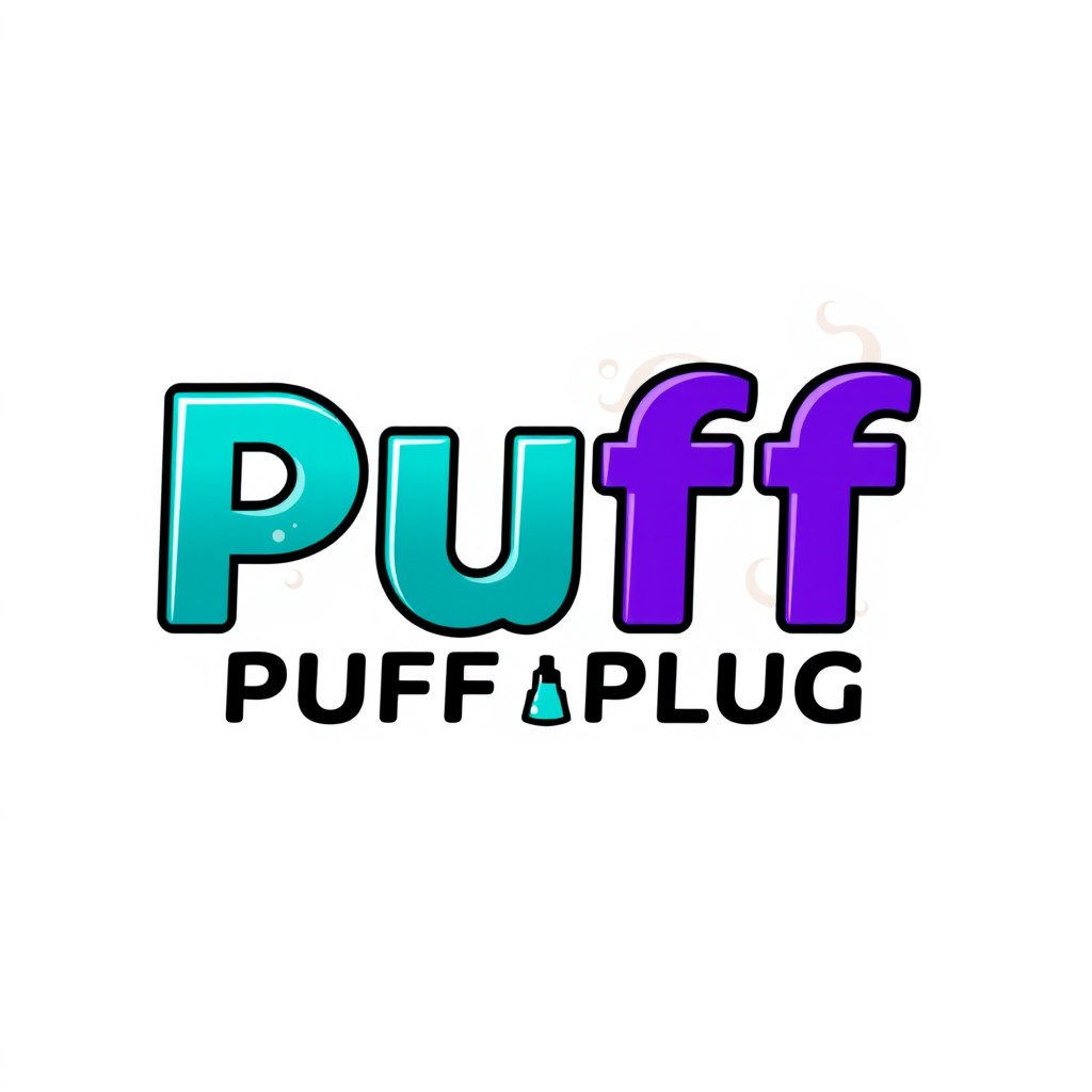 Stylish Logo Design for Puff Plug - A Trendy Vape Business