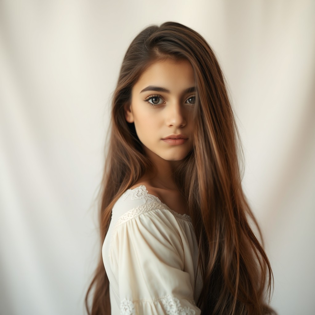 Elegant Syrian Beauty: Captivating Portraits of Grace and Allure