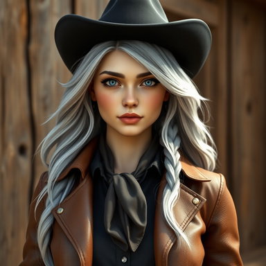 Hyper-Realistic Western Woman 3D Render | Idyllic AI