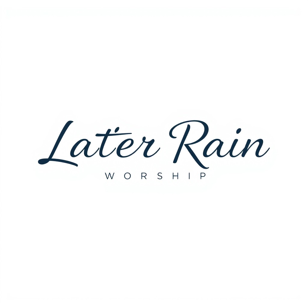 Elegant Logo Design for Latter Rain Worship Band
