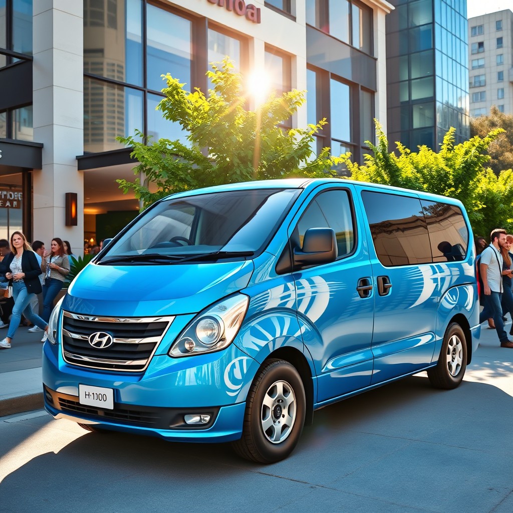 Stunning Hyundai H100 Van: Urban Elegance & Countryside Adventure