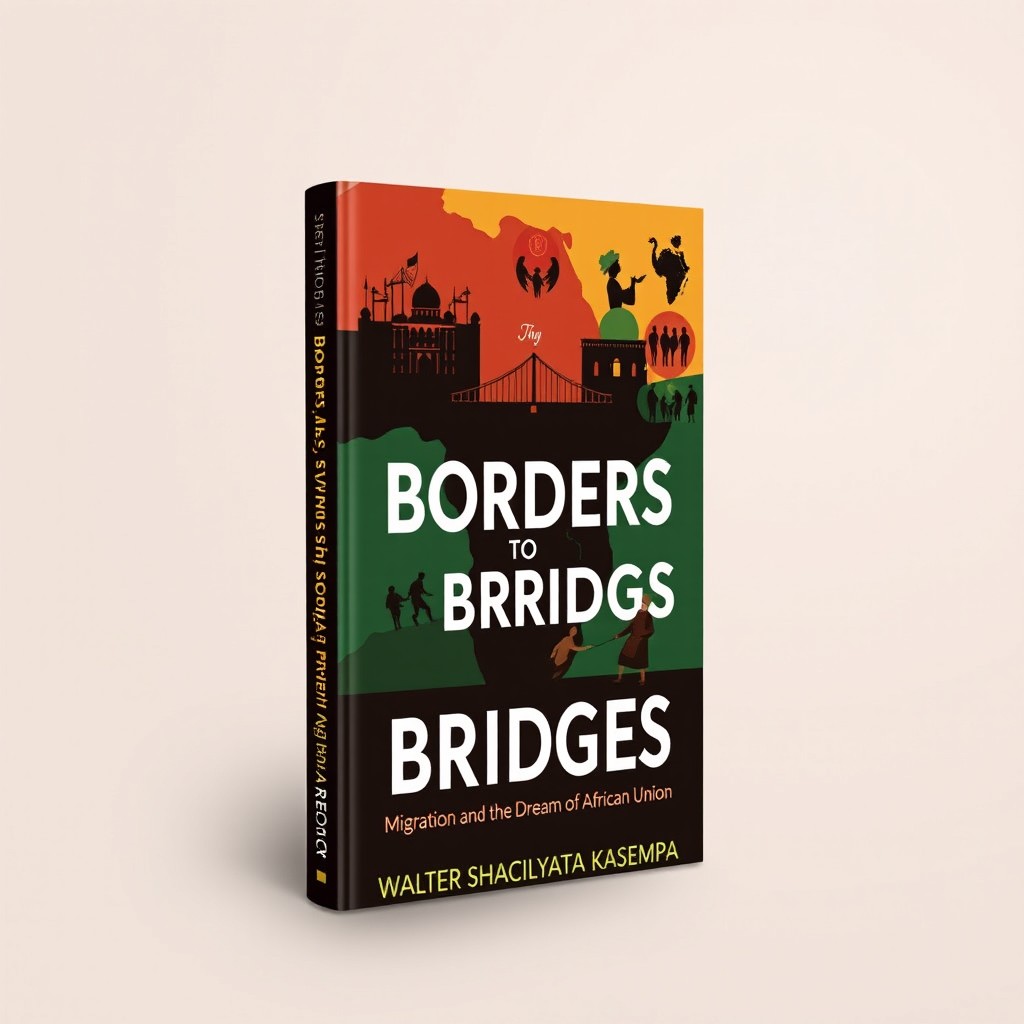 Borders to Bridges Book Cover Design | Inspired African Unity