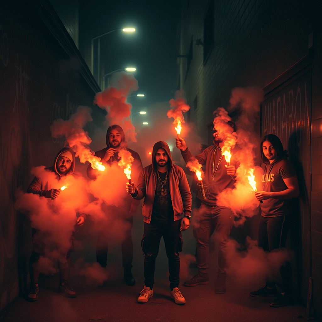 Illuminated Rebellion: Hooligans in the Fog