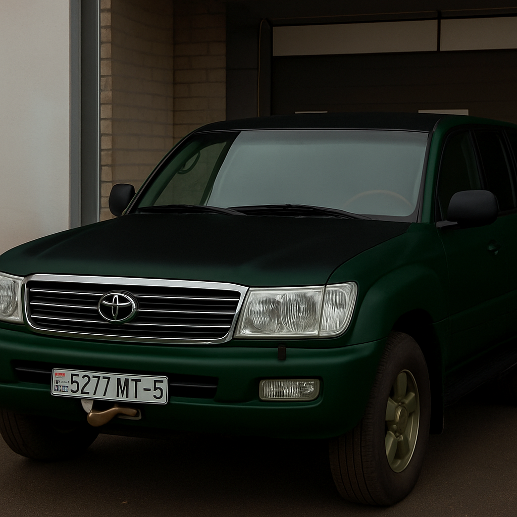 Stunning Toyota Land Cruiser in Dark Green - A Garage Showcase