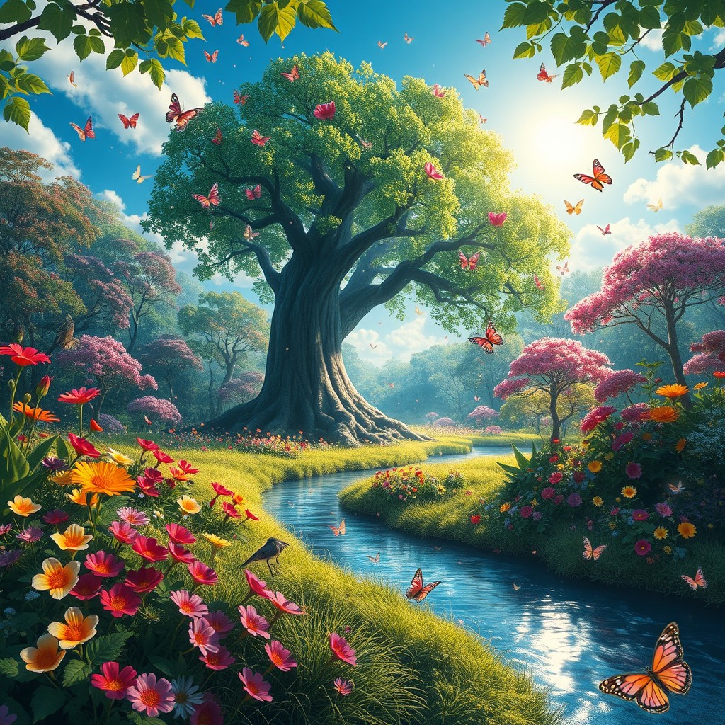 Explore a Surreal Magical Forest: Enchanting Scenes with Whimsical ...