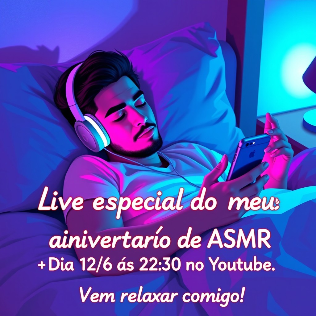 Relaxing ASMR Live Stream for My Birthday on YouTube