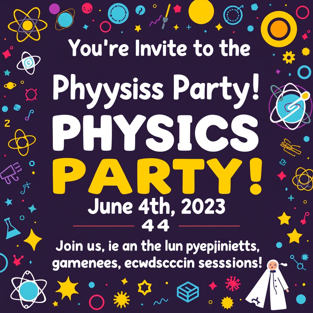 Join Us for an Exciting Physics Party on June 24th!