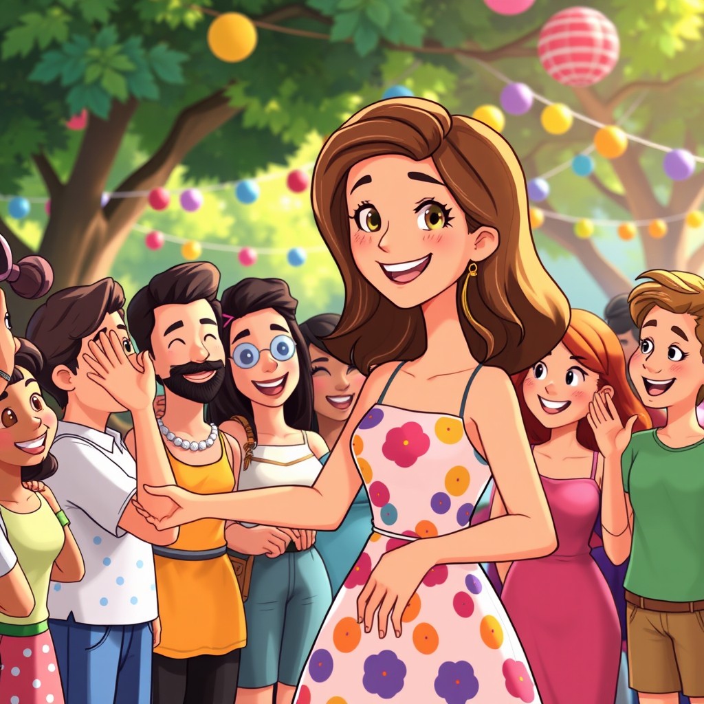 Celebrate Community: Heartwarming Animated Gatherings