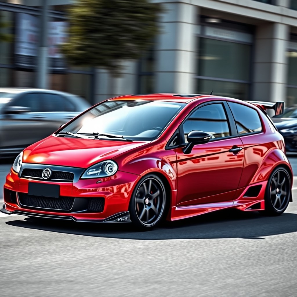 Modified 2009 Fiat Albea: Sporty Design & Urban Lifestyle