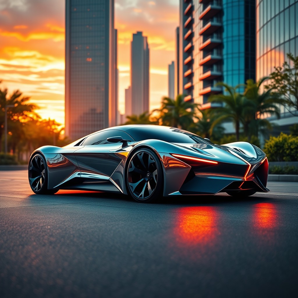 Futuristic Car Design: A Fusion of Technology and Nature