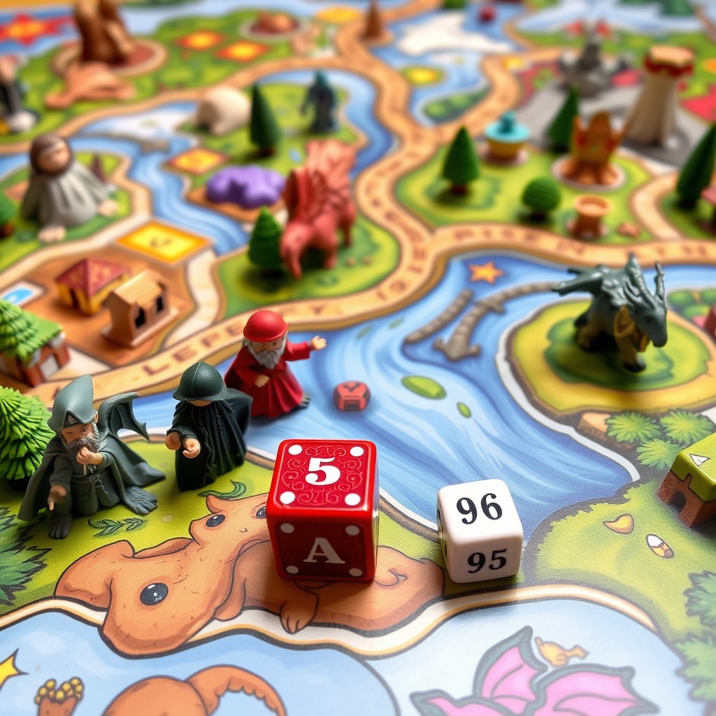 Enchanting Fantasy Board Game - Adventure Awaits