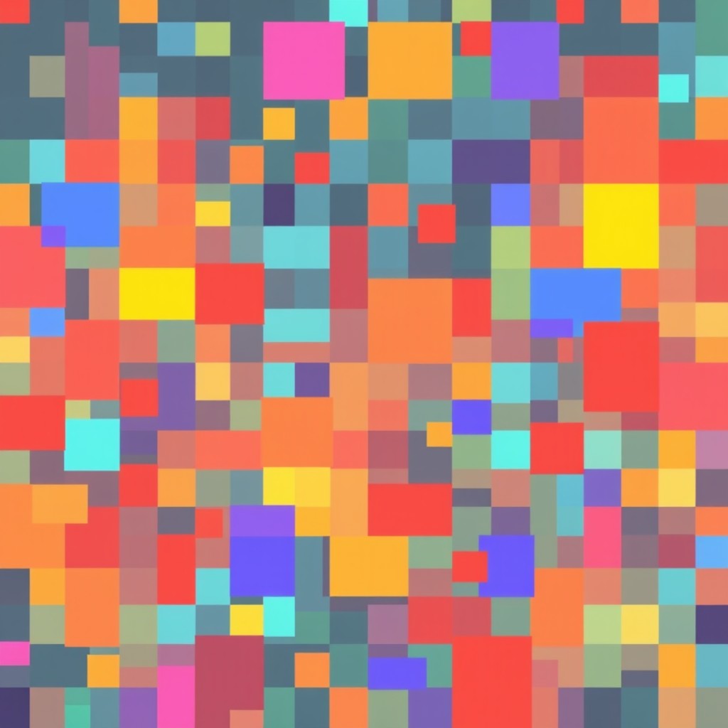 Nostalgic Pixel Art: Vibrant Retro Patterns | Idyllic