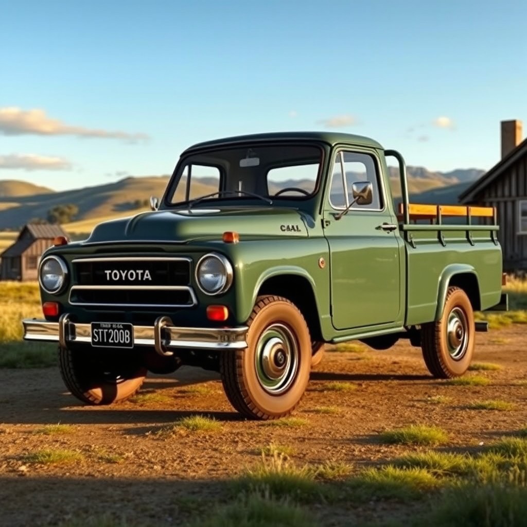 Vintage Toyota Stout 2200: A Nostalgic Beauty in Rustic Charm