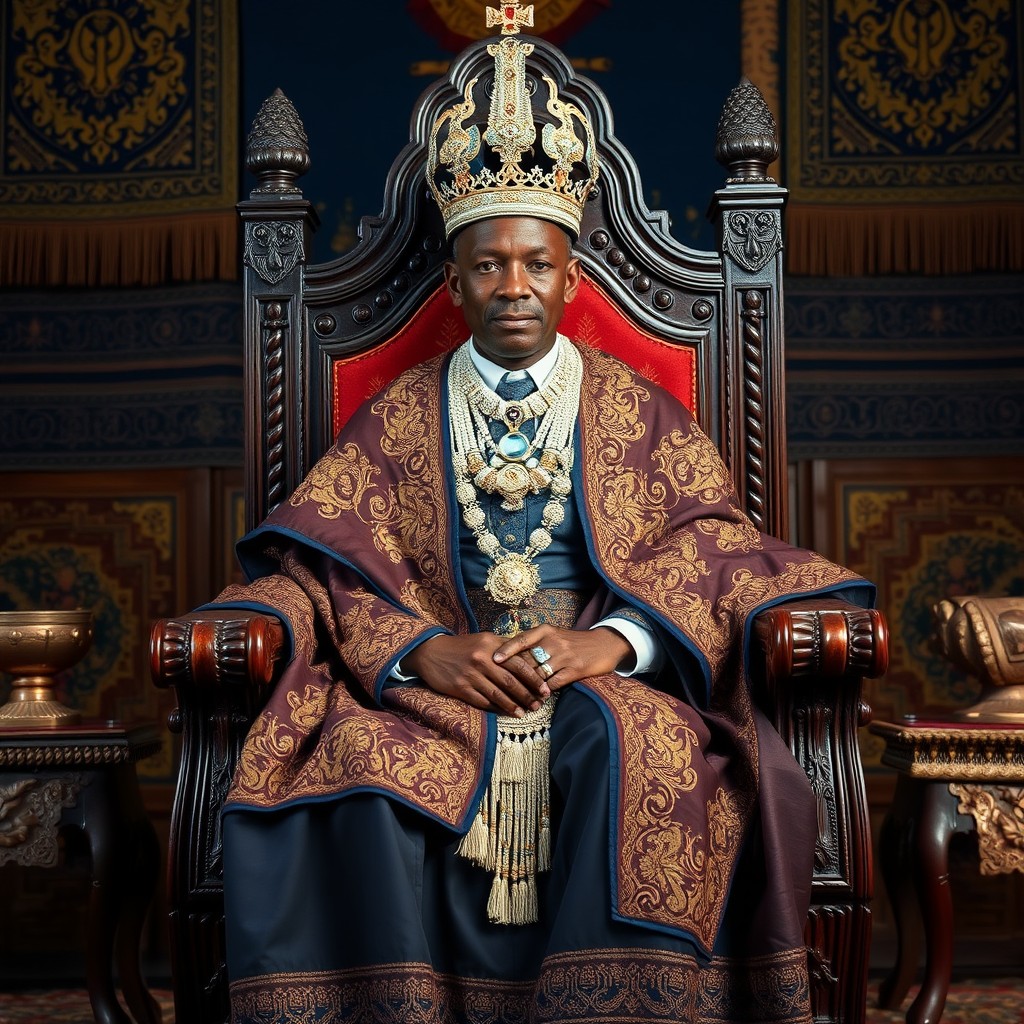 Discover the Majesty of Batlokwa Royalty in Stunning AI Art