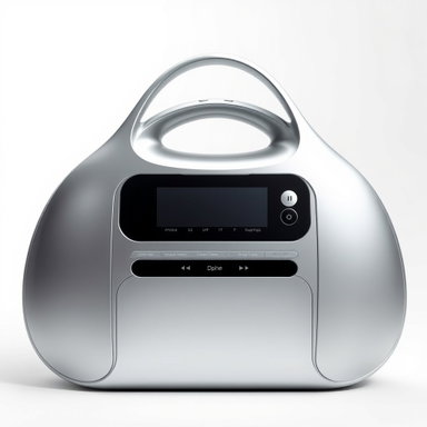 Futuristic Music Player Inspired by Coperni Swipe Bag