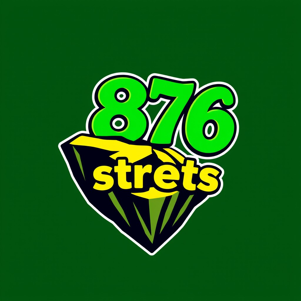 Bold and Adventurous 876 Streets Logo Design