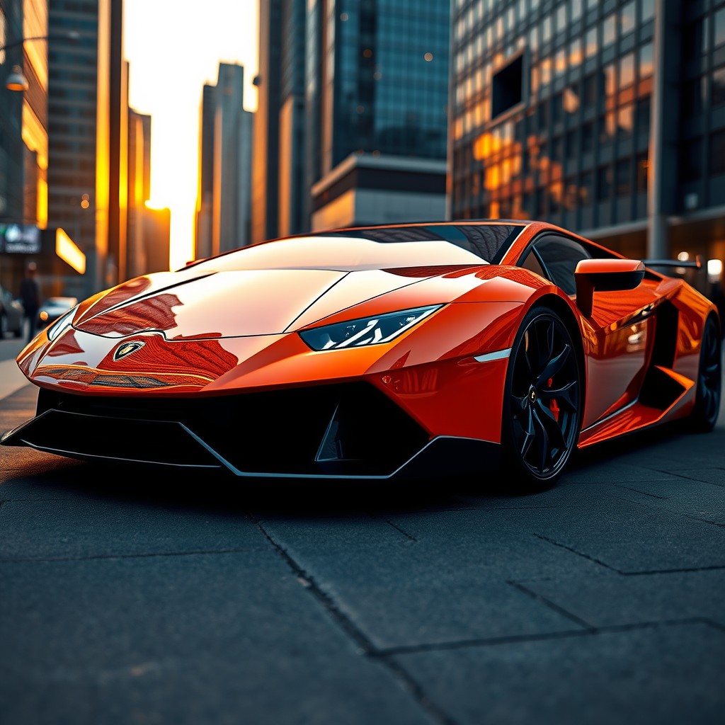 Stunning Supercars: Lamborghini & Ford in Urban Settings | Idealic